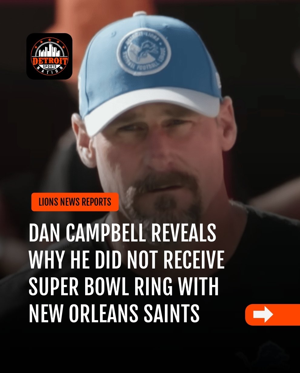 Dan Campbell Reveals Why He Did Not Receive Super Bowl Ring with New ...