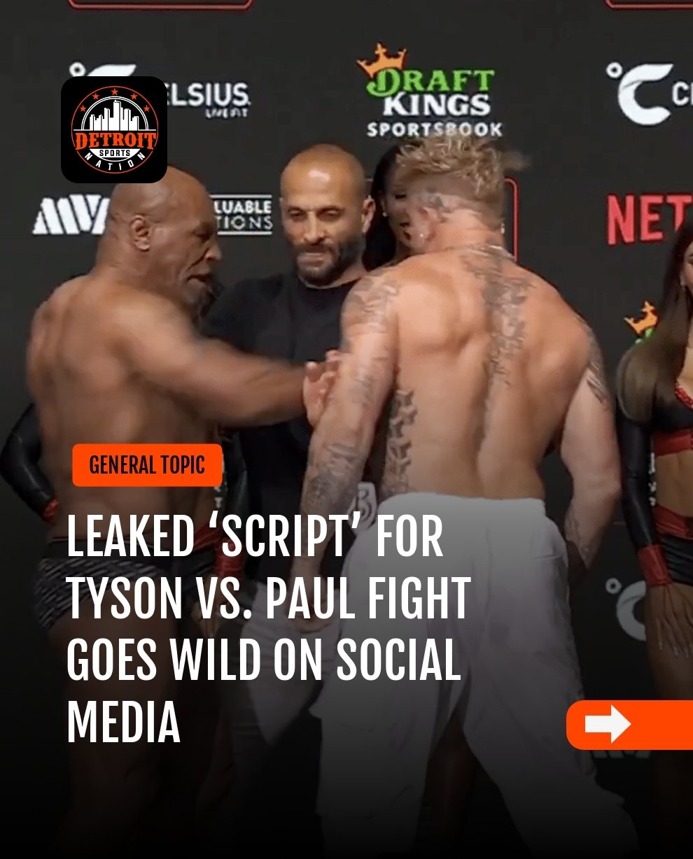Leaked ‘Script’ for Tyson vs. Paul Fight Goes Wild on Social Media ...