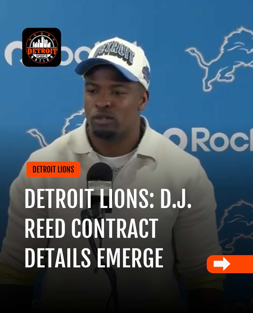 Detroit Lions: D.J. Reed Contract Details Emerge - Detroit Sports Nation