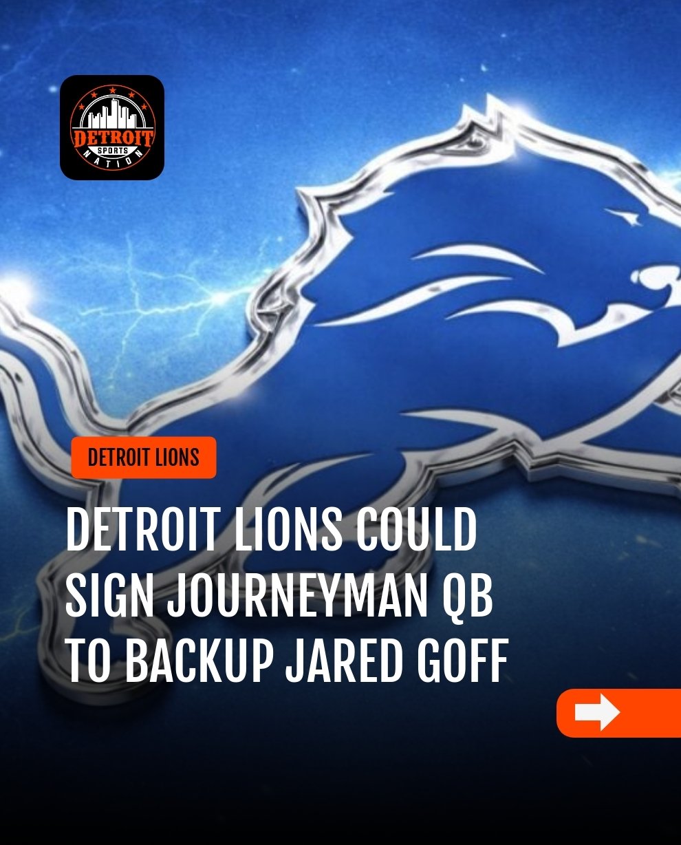 Detroit Lions Could Sign Journeyman QB to Backup Jared Goff - Detroit ...
